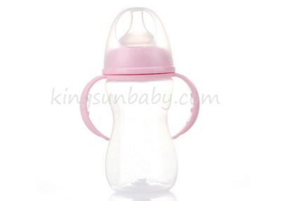 Cina Alti biberon di plastica sicuri neonati trasparenti dei pp durevoli con il capezzolo del silicone in vendita