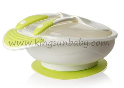 Cina Ciotola d'alimentazione d'alimentazione del bambino di aspirazione del bambino del commestibile anti slittamento con la base BPA del pollone liberamente in vendita