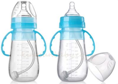 Cina BPA liberano il biberon del silicone per le bottiglie non tossiche infantili di Mlik con la maniglia in vendita
