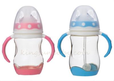 Cina 8 latte variopinto di OZ PPSU che alimenta le tettarelle fresche per i bambini con il capezzolo e la base molli del silicone in vendita