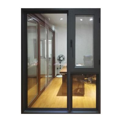 Cina KDSBuilding Nuovo stile Casamento enorme insonorizzante Miglior prezzo Aluminio Swing Impatto vetro Finestre in vendita