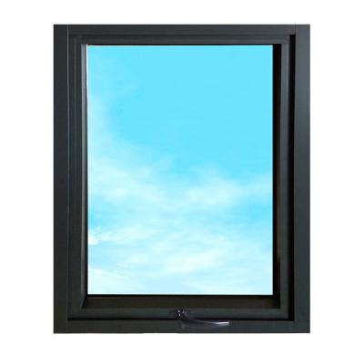 Cina KDSBuilding Nero Anti Rumore Aluminio Uragano Impatto Finestre Immagine Tollo tetto Finestra in vendita