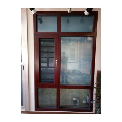 Cina KDSBuilding Storm Proof Windows Xiamen Manufacturer Casement in alluminio Finestre con griglia di sicurezza in vendita
