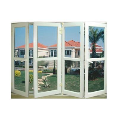 Cina Cornice insonorizzante balcone scivolo finestra trasparente alluminio bifold vetro temperato in vendita