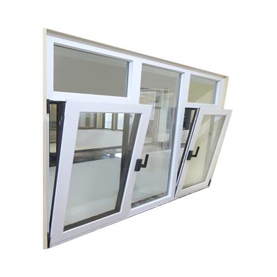 China KDS edifício de alumínio villa anti-roubo customizado vidro duplo de inclinação e virar janela à prova de som para janelas residenciais à venda