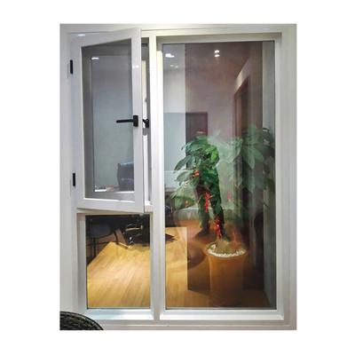 Cina Moderno stile KDSCostruzione Polvere Mantello Bianco Cornice Unito Porta Casamento Aluminio Finestre Prezzo economico in vendita