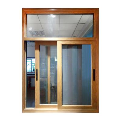 Cina KDSBuilding Color legno due pannelli finestre per edifici commerciali con bar lock finestra scorrevole in vendita