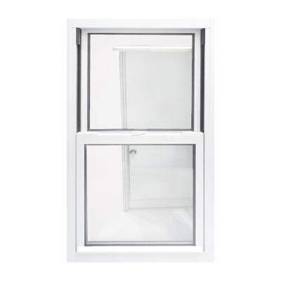 Cina Ventilazione del bagno a scorrere verticale di alluminio per uragani manutenzione di finestre a doppio appeso in vendita