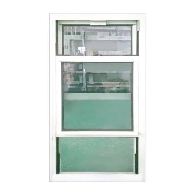 China KDSConstrução Grill de impacto de furacão de alumínio pendurado duplo Banheiro de ventilação de janelas à venda