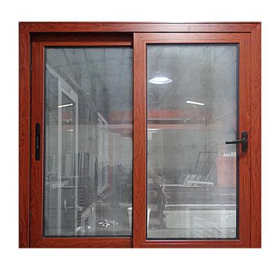 China KDSBuilding Desenho de Grelha de Janela Deslizante de Vidro Tintado de Alumínio Anti-roubo personalizado à venda