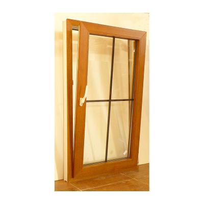 China KDSBouwen Hoogisolatie Huis Dubbelglazen PVC Tilt And Turn Window Te koop