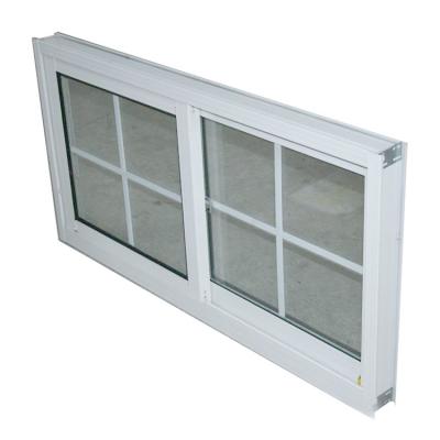 China KDSBuilding Plastic Custom Grill Design Pvc Schuifvensters Voor Balkon Schuifvenster Glas Te koop