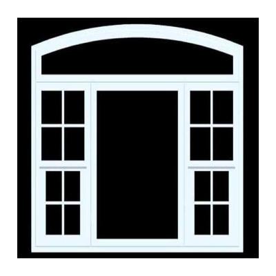 China KDSBuilding American Style Double Hang Windows Met Tilt Turn en Glass Grill Tube Glass Serre Te koop