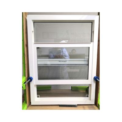 China KDSConstrucción de estilo americano Ventana suspendida única para casas Ventana de PVC personalizada en venta