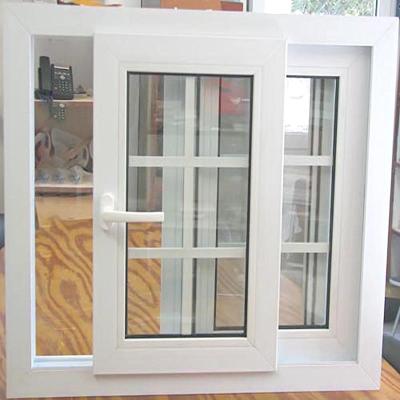China KDSBuilding Nfrc Europa de alta calidad de vidrio aislado PVC ventanas corredizas UPVC baratas ventanas corredizas para casas en venta