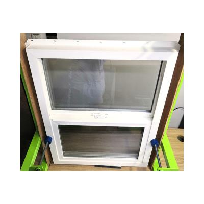 China KDSConstrucción de estilo deslizante vertical de plástico vinilo PVC UPVC Single-Hunged Single-Hunged American Standard Windows For America Casa en venta