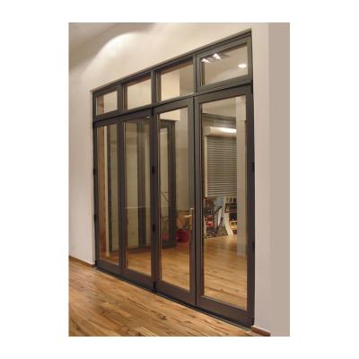 Cina Porta principale porta di uragano impatto termico rottura Swing singolo Patio porta di alluminio casement porta in vendita