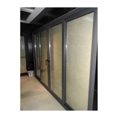 Cina KDSBuilding porte divisorie veranda vetro patio SUPER SLIM telaio alluminio porta scorrevole in vendita
