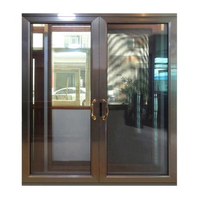 Cina KDSBuilding Indoor Commercial Glass Two Way Double Swing Door Aluminum Screen Door (Porta a schermo in alluminio) in vendita