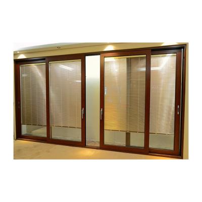 China KDSBuilding America Standard Supergrote schuifglasdeuren voor patio Aluminiumframe Drievoudige glazen lift schuifdeur Te koop