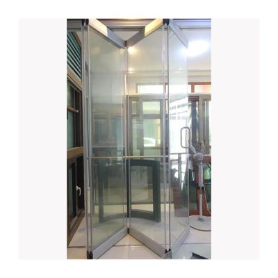 China KDSBuilding AS2047 Nieuw ontwerp waterdicht Frameless Single Tempered Glass Folding Door Douches Te koop