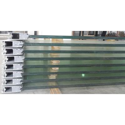 China KDSBuilding Energy met raamloze horizontale schuifdeuren met vouwglas accordeon Te koop