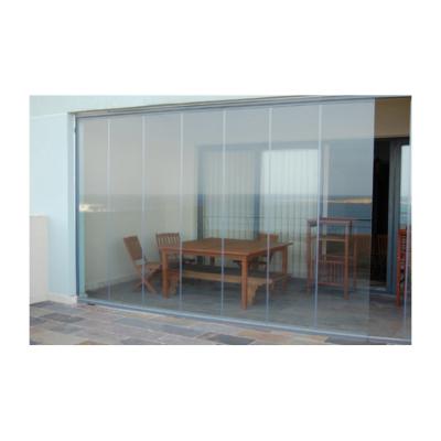 China KDSBuilding Temper Dubbelglas raamloze vouwdeuren glas tweevoudig dun voor huisdeur Te koop