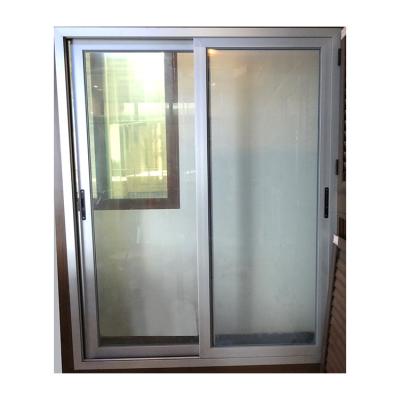China KDSBuilding Transparante moderne metalen Franse ingang Industriële aluminium schuifdeur Te koop
