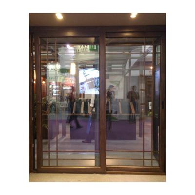 China KDSBouwfabriek Warme verkoopprijs Exterieur Metalen Aluminium Schuifdeur Commerciële Exterieurdeuren Te koop