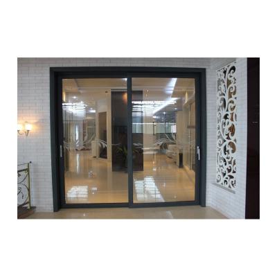 China KDSbuilding Luxe Australische standaard gelamineerd glas aluminium schuifdeur met blauwe gassen Te koop