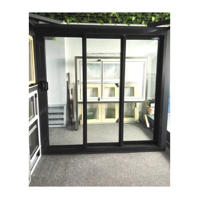 China KDSbuilding Nieuw Moderne Dubbelgehard Hurricane Impact Glas Aluminium Pergola Schuifdeur Foto's Te koop
