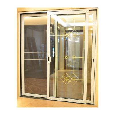 Китай KDSBuilding Model Gates Commercial Aluminum Frame Сдвижная дверь с стеклом продается