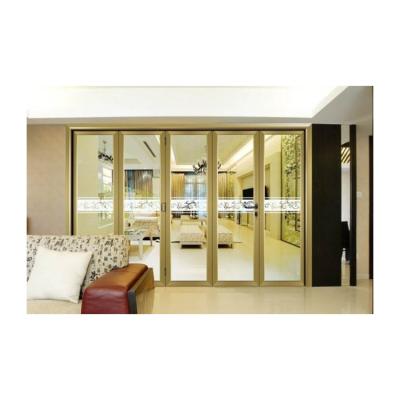 China KDSBuilding Puertas de aluminio China Proveedor Acordeón Sistema de puertas plegables impermeables para balcón en venta
