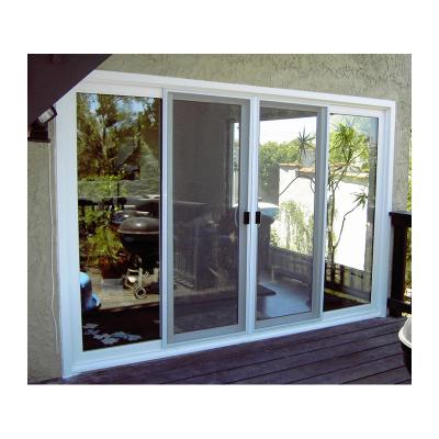 China KDSBuilding Hoogwaardige noodgevallen Buiten Hard Duty Dubbelglas Aluminium Schuifbeveiliging Deuren Te koop