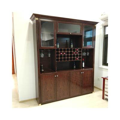Cina KDSBuilding Mobile Red Dining Room And China Set Moderno Disegno Gabinetto Per Sala Da Pranzo in vendita