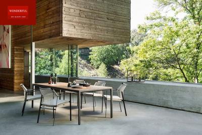 Chine Chaises de salle à manger nordiques simples en extérieur imperméables à l'eau avec mousse à séchage rapide et design moderne à vendre