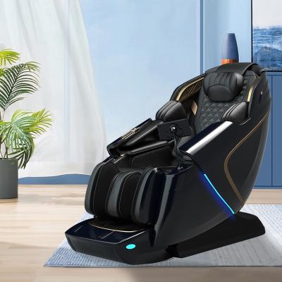Chine Style de design moderne Cou Tête Pieds Corps complet 4d chaise de massage Shiatsu chauffage par gravité zéro à vendre
