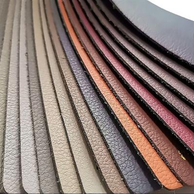 China 0.4mm-2.8mm Coated Microfiber Fabric Eco Friendly Polyurethane Synthetic Leather for sale