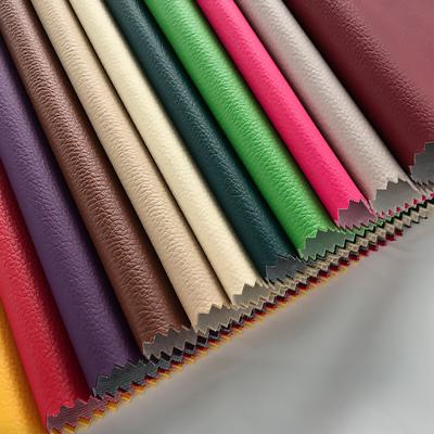 China 0.7mm To 1.0mm Polyurethane Faux Leather PU Suede Microfiber Fabric for sale