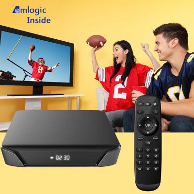 Cina Lingue multilaterali di sostegno della scatola di G10CX2 2T2T Wifi Amlogic S905X2 TV in vendita