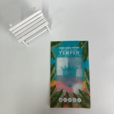 Cina Borse d'imballaggio dello spuntino di rotocalcografia per il condimento di Tempeh con la finestra in vendita