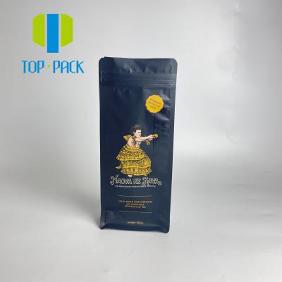 Китай Сумка пакета кофейного зерна Mylar изготовленного на заказ ультрафиолетового мешка Gusset стороны печати Resealable продается
