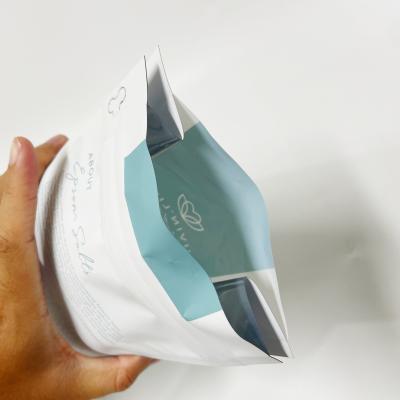 Китай Изготовленная на заказ стойка сумки 1kg Mylar плоская нижняя вверх по мешкам молнии многоразовым для упаковки порошка продается