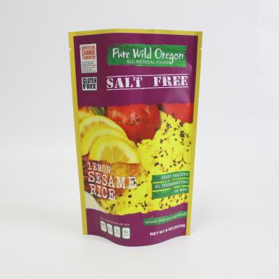 Cina L'abitudine di vendita calda ha stampato il supporto di Mylar sulla borsa di imballaggio per alimenti della chiusura lampo in vendita