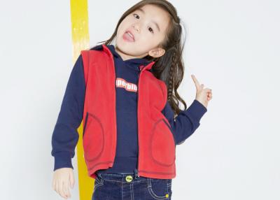 Cina Bei poliestere polare 100% della maglia del vello delle ragazze della chiusura lampo nascosto delle ragazze dei bambini vestiti in vendita