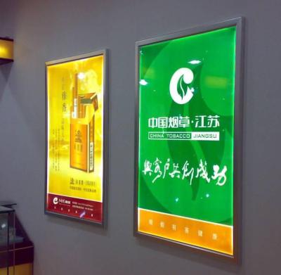 China Caja de luz rápida del capítulo LED - el cartel de película capítulo tamaño fácil del cartel A4-A0 del cambio de la caja de luz de la publicidad en venta