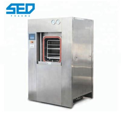 Chine Autoclave de palpitation à hautes températures du vide 4.5KW d'acier inoxydable de SED-2.5MM 304 pour le poids pharmaceutique 2300KGS à vendre