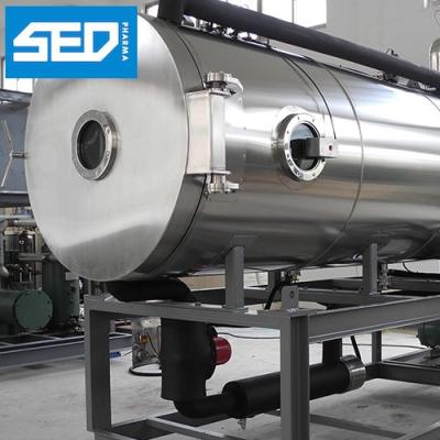 Sed-10DG 100 κλ ανά Lyophilisation batch βιομηχανική υψηλή αποδοτικότητα εξοπλισμού για το λαχανικό/την ξήρανση φρούτων