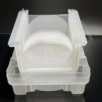 Китай 4 дюйма сапфировая пластинка сапфировая подложка Al2o3 пластинка 9.0mhs прозрачная Ssp C-ось продается