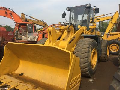 China Used Komatsu WA380 Wheel Loader 16T weight S6D108 engine with Original Paint for sale